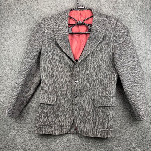 Eddie Bauer | Suits & Blazers | Vtg Eddie Bauer Harris Tweed Blazer ...